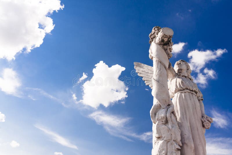 Angel bringing Light stock photo. Image of paradise, aura - 13510854