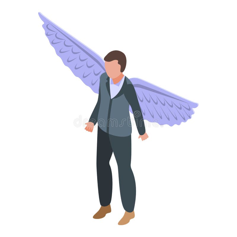 Isometric Angel Stock Illustrations – 613 Isometric Angel Stock ...