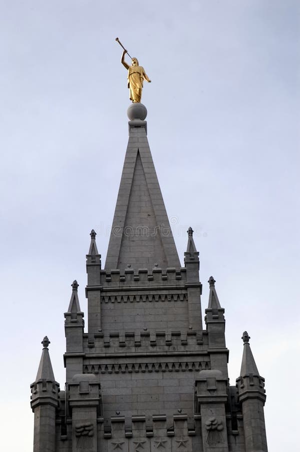 Angel moroni stock photo. Image of building, salt, peace - 1806494