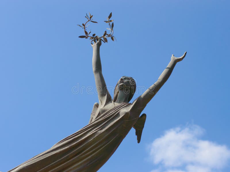Angel of Murcia stock image. Image of woman, holding - 54795167