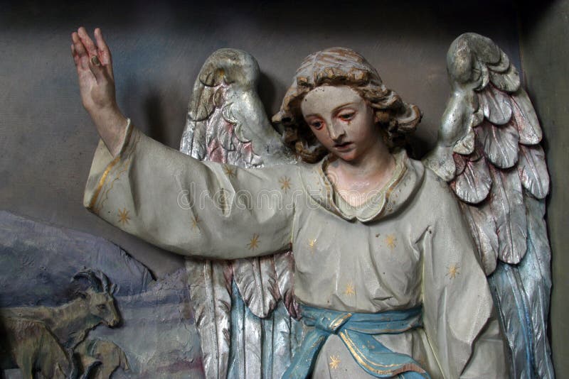 Angel, Nativity Scene stock photo. Image of scene, faith - 17024190