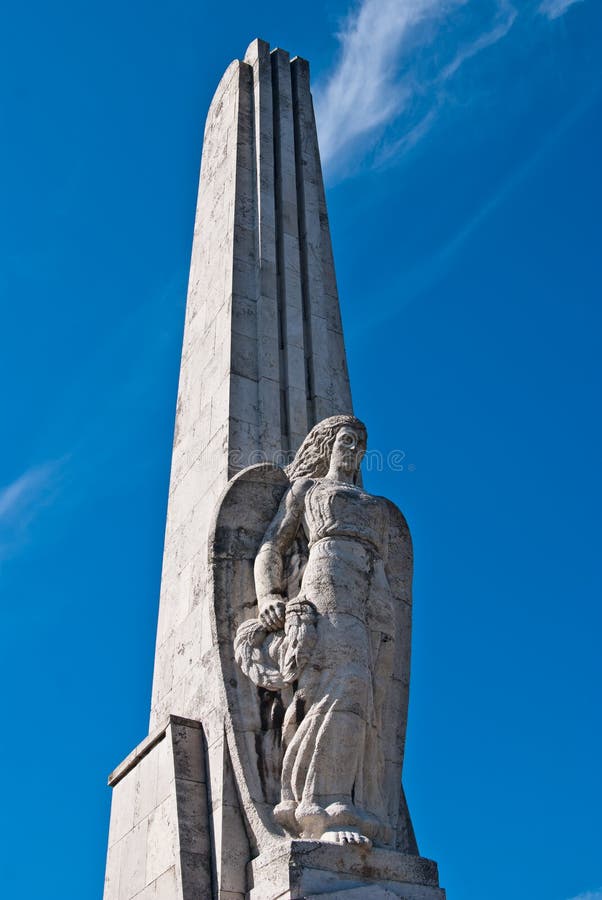 Angel on the Obelisk in Alba Iulia Stock Image - Image of europe ...