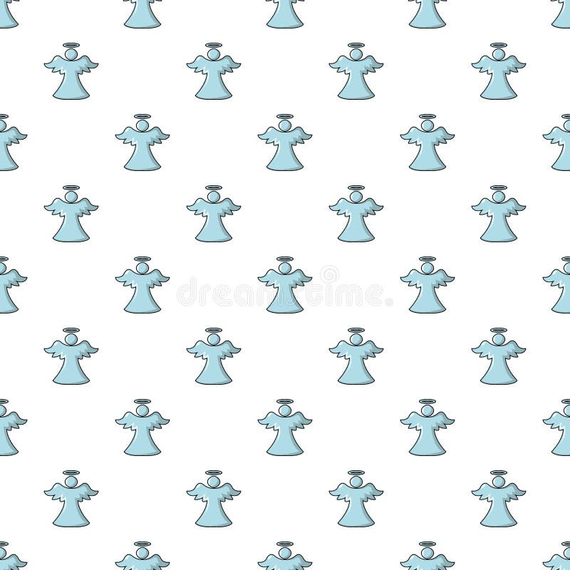 Angel pattern seamless stock vector. Illustration of flying - 97667304
