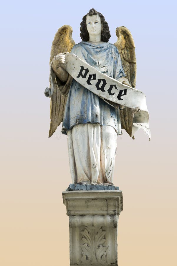 Angel Peace stock photo. Image of peace, indication, angel - 40922050