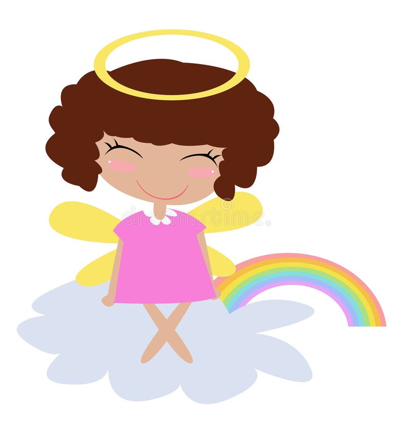 Rainbow Angel Stock Illustrations – 4,189 Rainbow Angel Stock ...