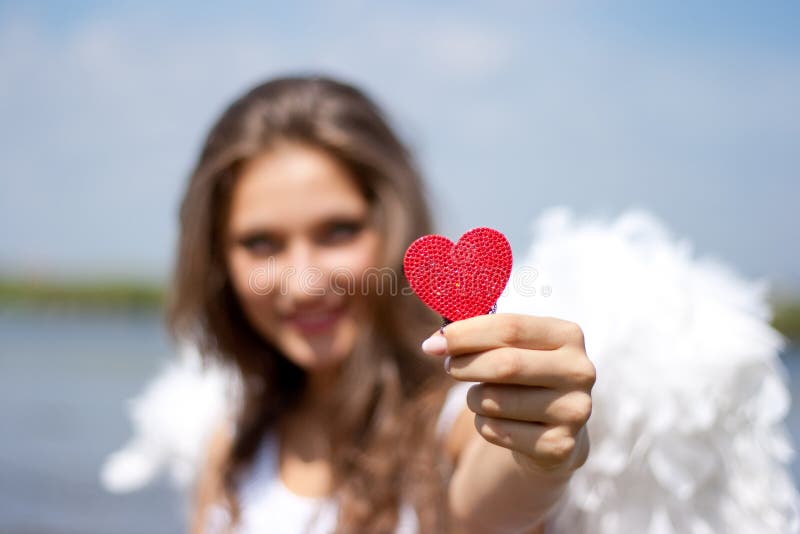 179 Beauty Angel Red Light Face Stock Photos - Free & Royalty-Free ...