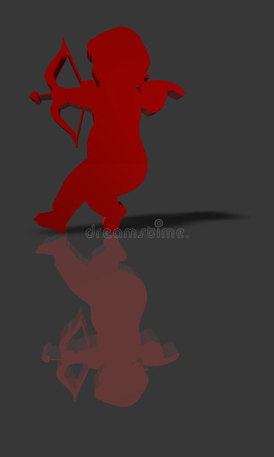 Angel render in 3D stock illustration. Illustration of religion - 21859049