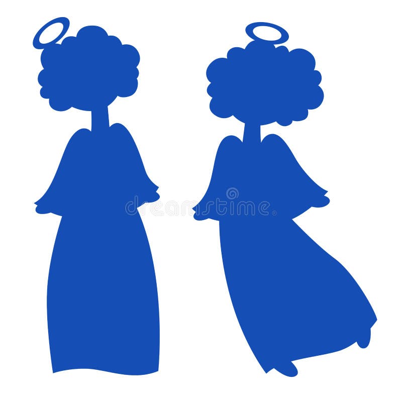 Angel set stock vector. Illustration of design, christmas - 35133469