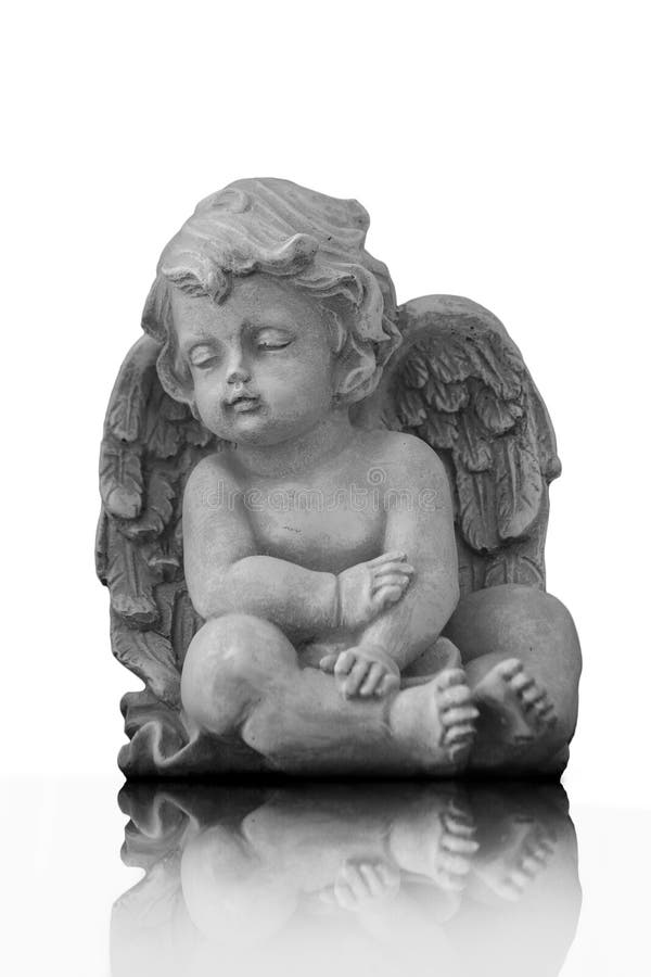 Angel and shadows. stock image. Image of icon, classic - 57086617