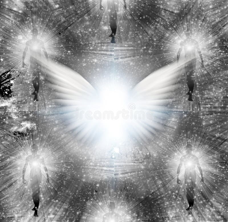 Angel stock illustration. Illustration of mystic, concept - 83633592