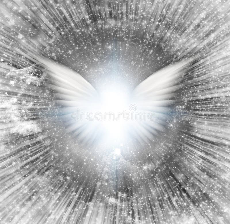 Angel stock illustration. Illustration of paradise, mystical - 83418488