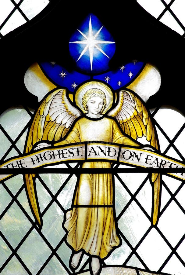 An Angel with the Star of Bethlehem Stock Photo - Image of angel, star ...