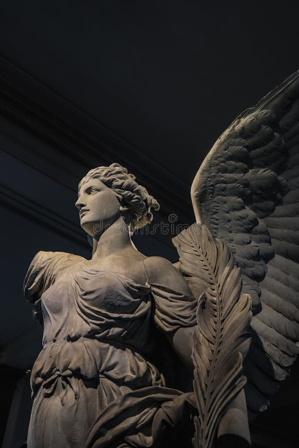 Woman statue angel editorial photography. Image of figure - 173483577