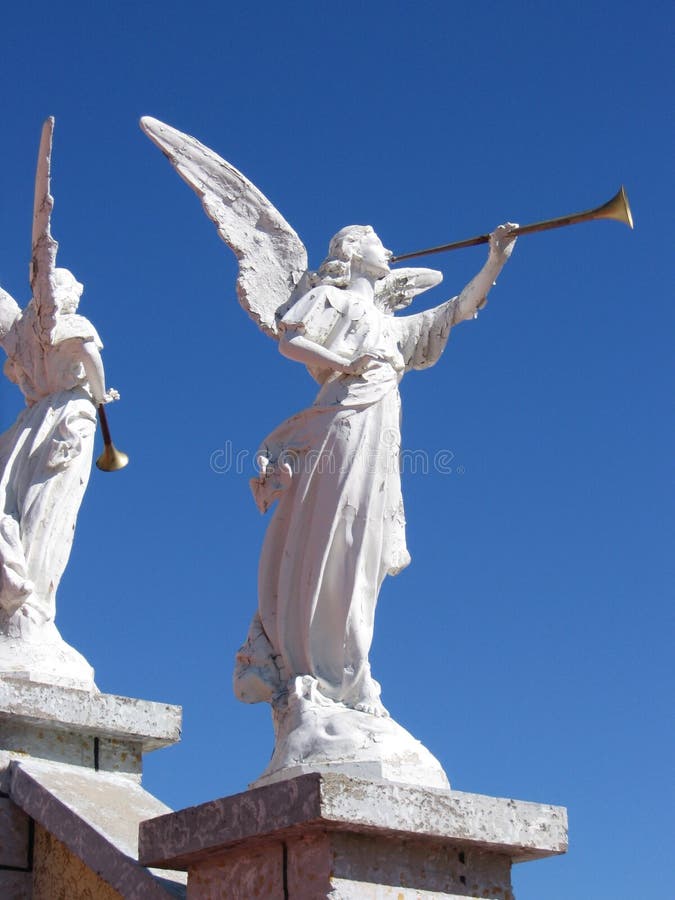 Angel Statue stock image. Image of heavenly, welcome, angelic - 392213