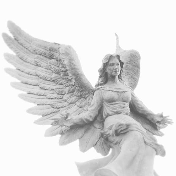 Angel Statue stock image. Image of statue, stoic, peace - 79639763