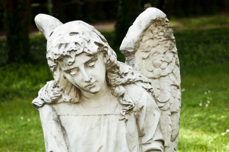 Angel statue stock photo. Image of vintage, christian - 54336822