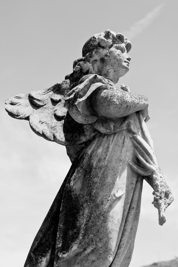 Angel statue stock photo. Image of angel, cemetery, gothic - 31494020