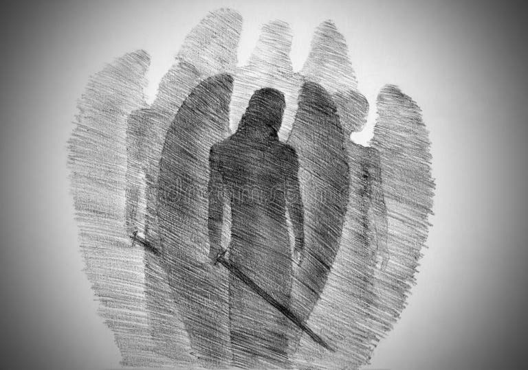 Armed Angel Stock Illustrations – 87 Armed Angel Stock Illustrations ...