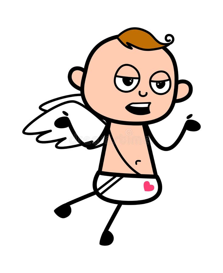 Angel Talking Cartoon stock illustration. Illustration of holy - 191443590