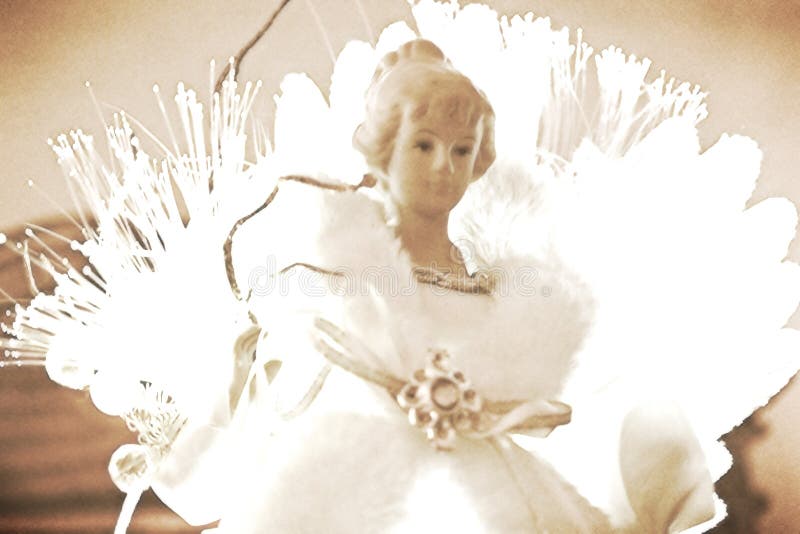 Angel Tree stock photo. Image of peace, christmas, tree - 86176408