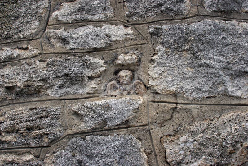 Angel in the wall stock photo. Image of altar, father - 93825188