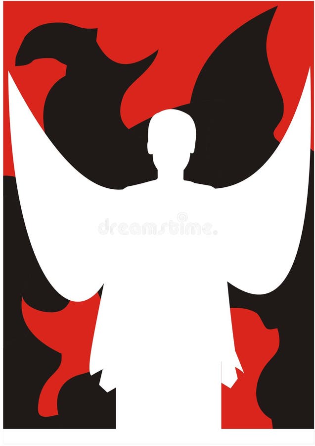 Angel Outline Stock Illustrations – 13,872 Angel Outline Stock ...