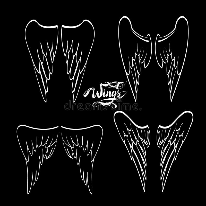 Wings Lettering Stock Illustrations – 8,157 Wings Lettering Stock ...