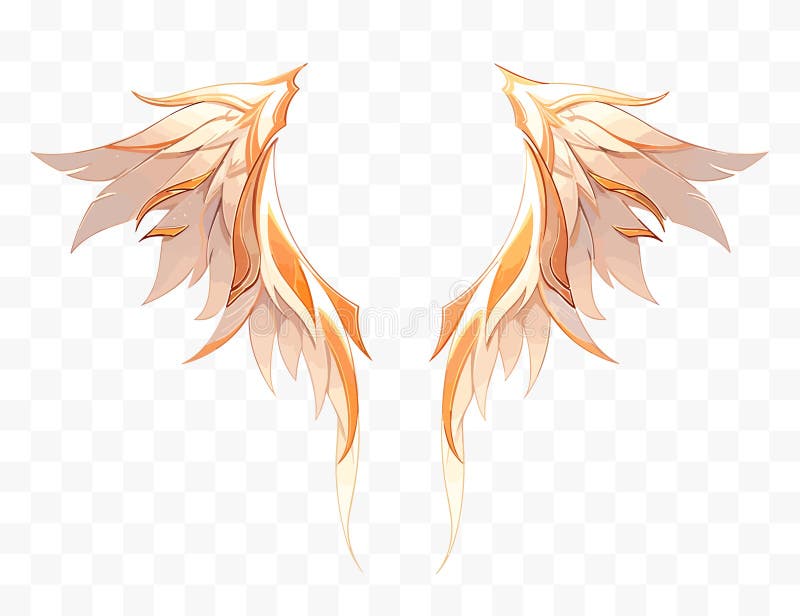 Angel Wings Vector Illustration Stock Vector - Illustration of style ...