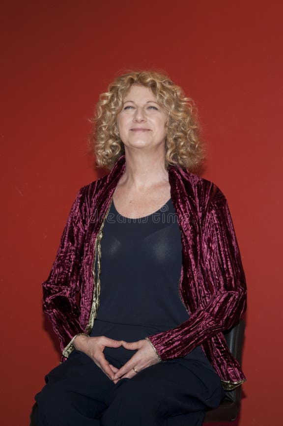 Angela Finocchiaro editorial stock photo. Image of personaggio - 29645393