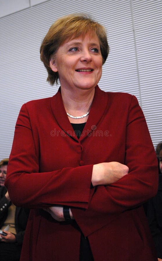 Angela Merkel imagen editorial. Imagen de retrato, alemania - 38308885