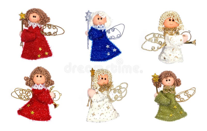 Angeli di Natale illustrazione di stock. Illustrazione di dicembre ...