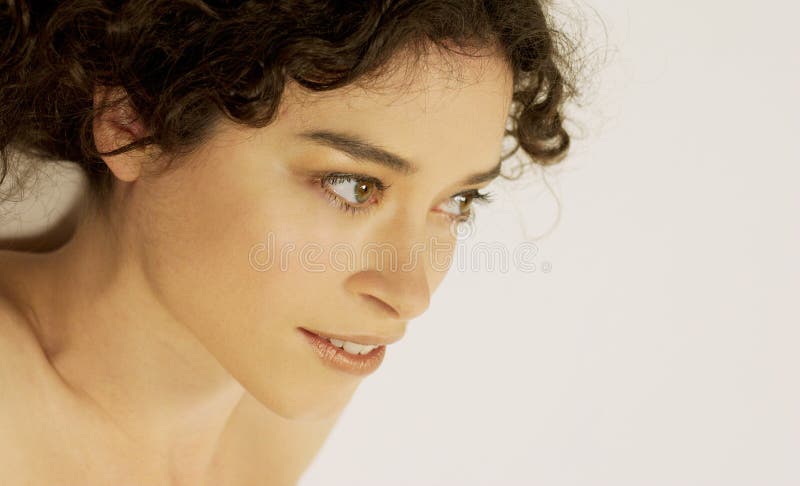 Angelic Face stock image. Image of natural, hair, face - 559015