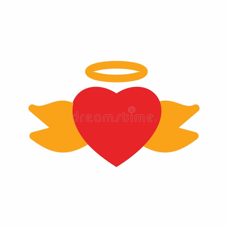 Angelic icon vector image. stock vector. Illustration of angel - 373407116