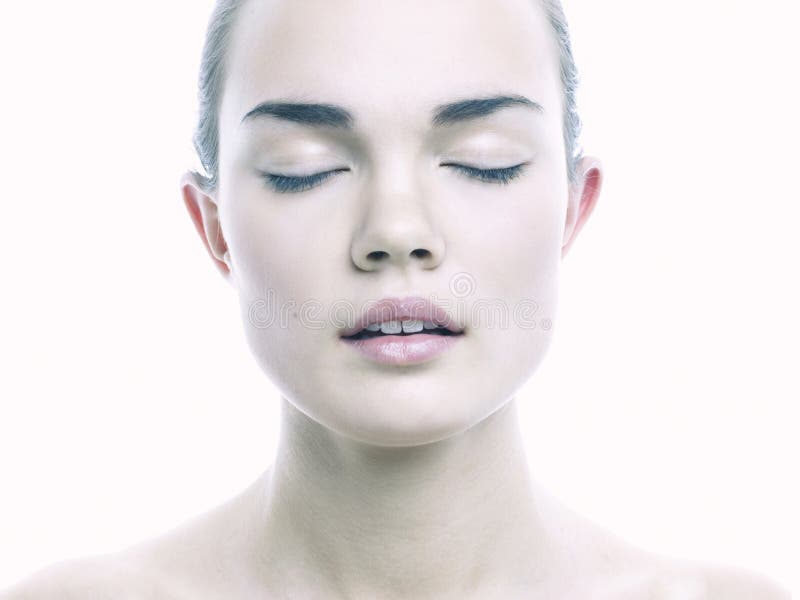 Angelic woman stock image. Image of blonde, angelic, hairstyle - 22945803