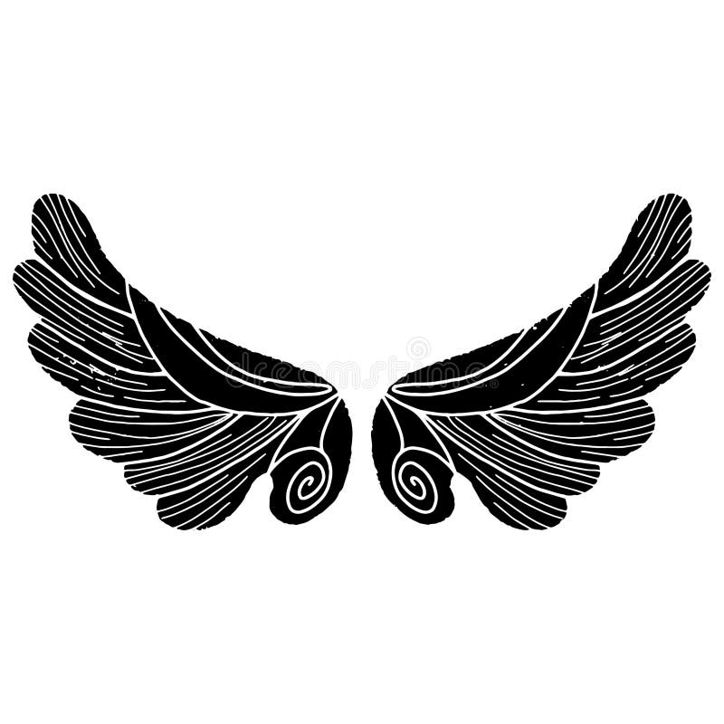 Stylized Wings Stock Illustrations – 11,291 Stylized Wings Stock ...