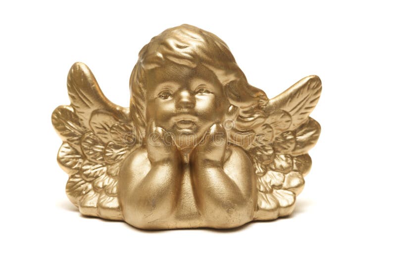 Angelo immagine stock. Immagine di plastica, pietra, singolo - 10592119