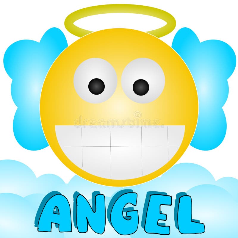 Emoticon Di Angelo Illustrazioni, Vettoriali E Clipart Stock – (3,656 ...