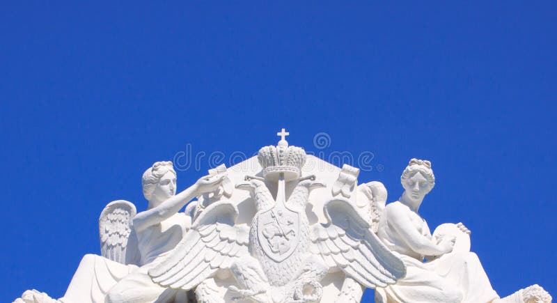 The Eagle Has Two Heads stock image. Image of power, vintage - 221637