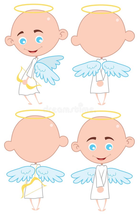 Cute baby angels stock vector. Illustration of angel - 14786954