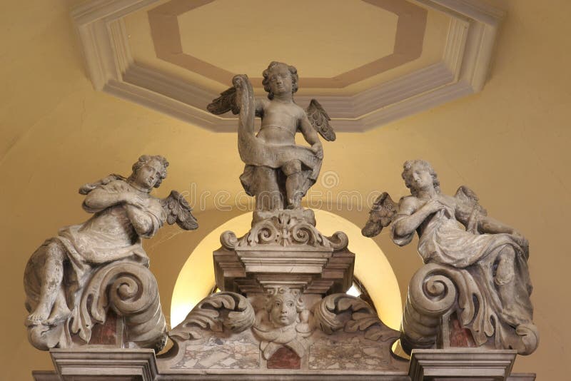 Angels stock image. Image of historic, historical, baroque - 90219529