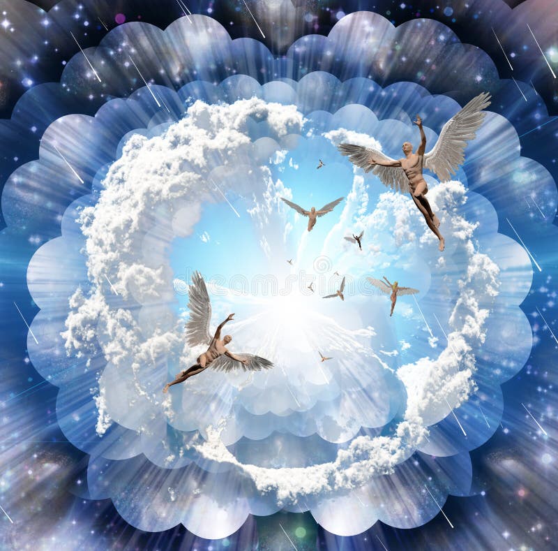 Angels Stock Illustrations – 12,683 Angels Stock Illustrations, Vectors ...