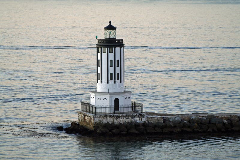 Angels Gate Lighthouse stock photo. Image of travel - 269146194