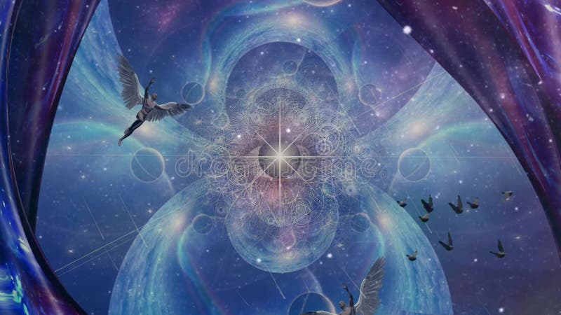 Angels and God eye stock video. Video of death, angel - 199394785