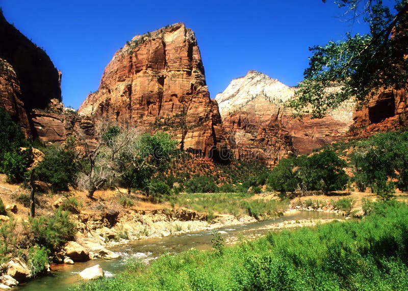 Angels Landing, Utah stock image. Image of travel, national - 10630659