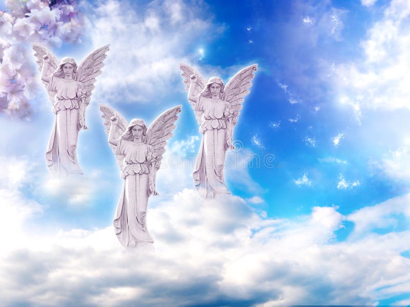 Angels stock photo. Image of copy, angelic, divinity - 51592102