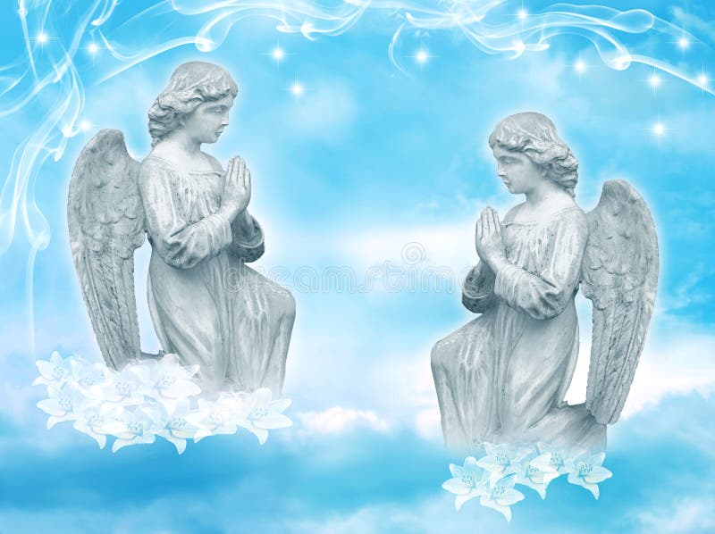 Angels stock image. Image of mystical, peace, angelic - 65170703