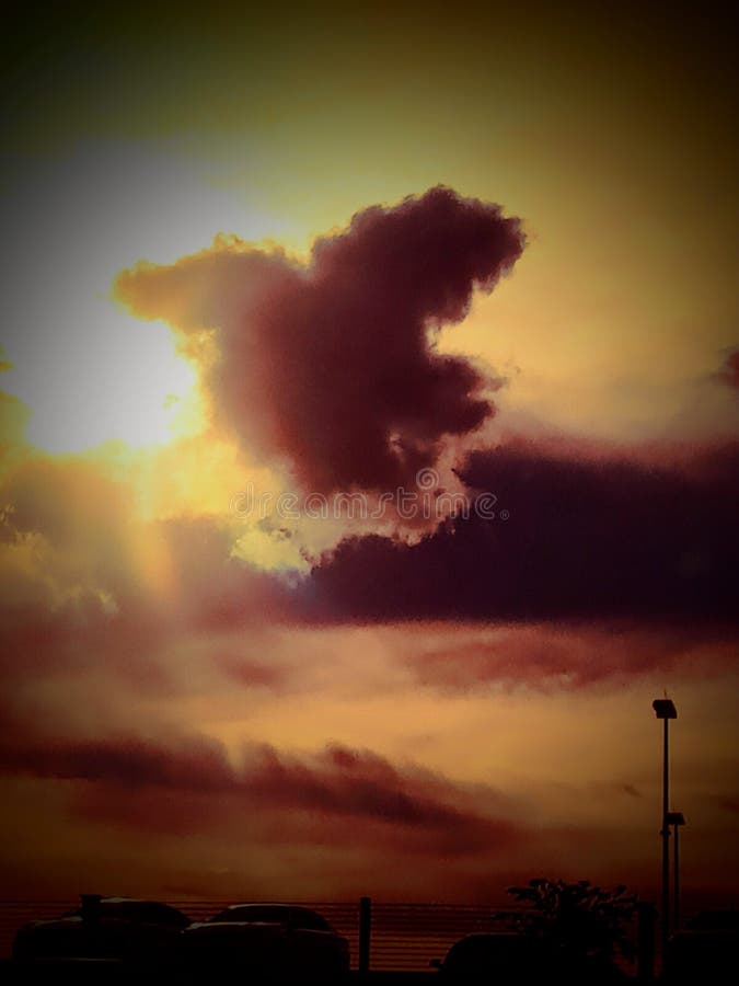 Angels up above stock image. Image of lights, angels - 231659067