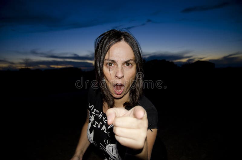 Anger stock image. Image of person, face, behavior, open - 26157077