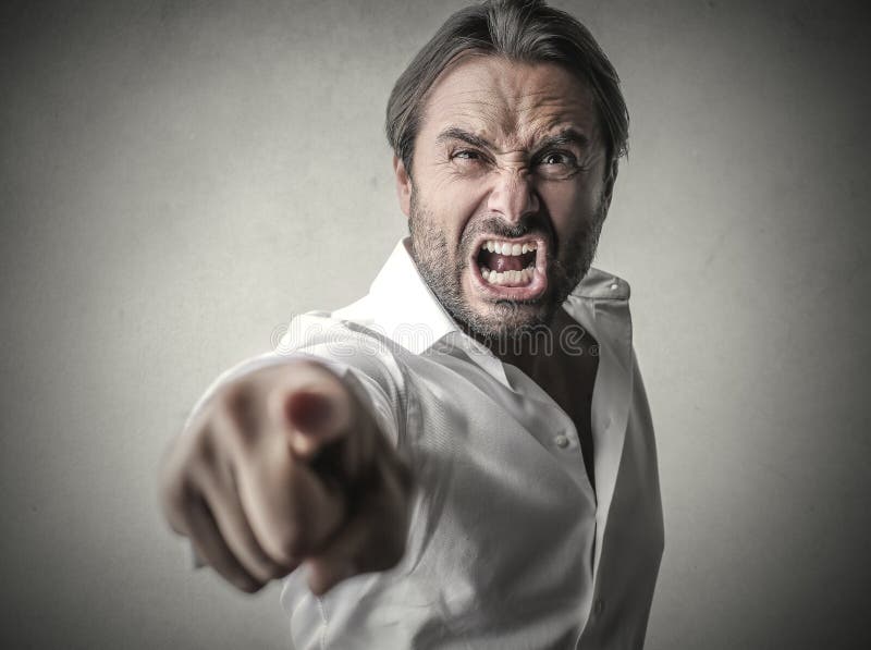 Anger stock photo. Image of shouting, crazy, fury, office - 55143052