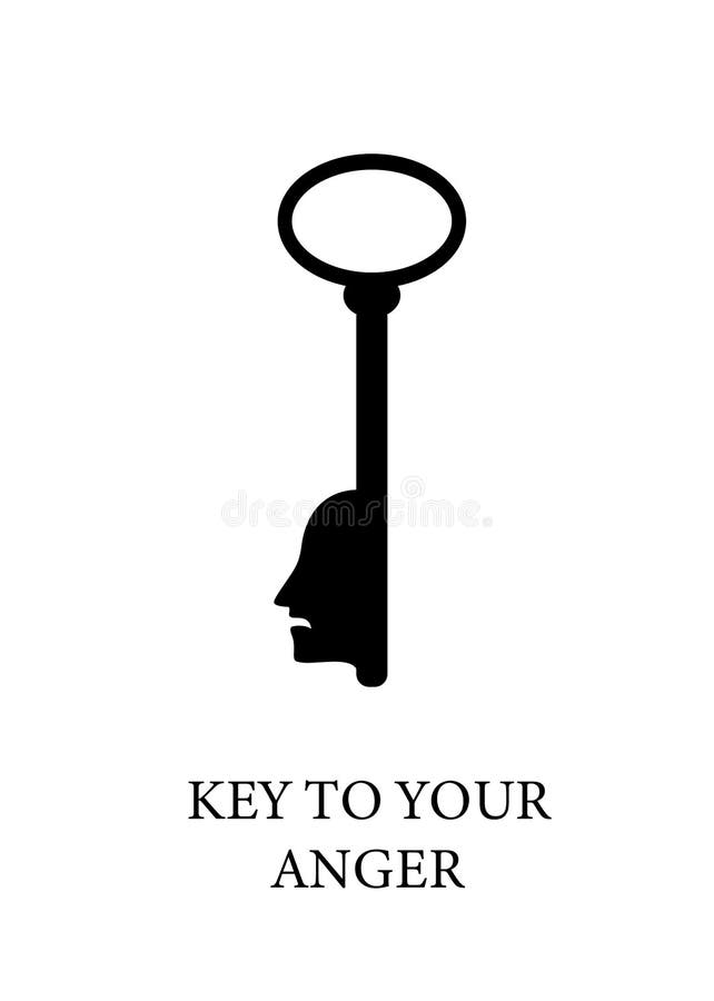 Anger Concept, Find the Solution To Your Bad Emotion, Key To Your Anger ...